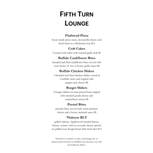 Lounge | Dining | The Speedway Club